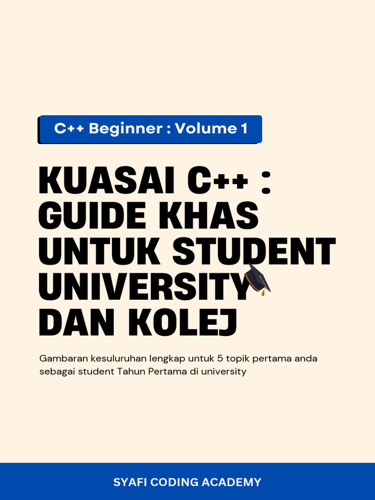 CPP Beginner Volume 1 | PDF