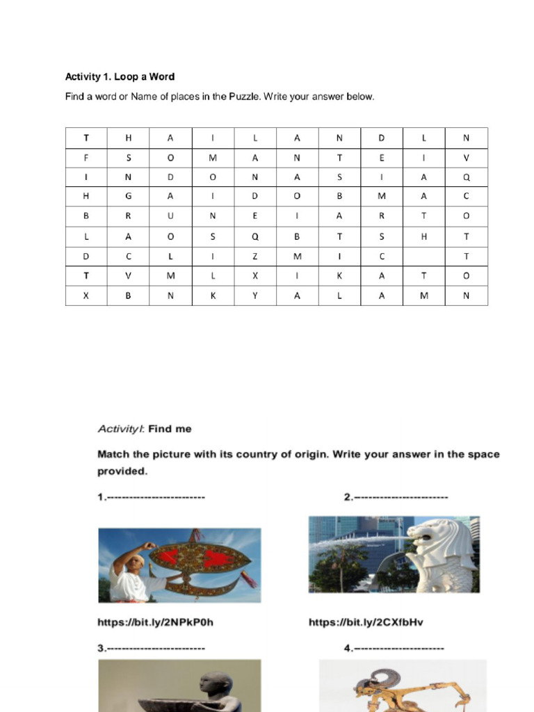 Grade 8 Activity | PDF