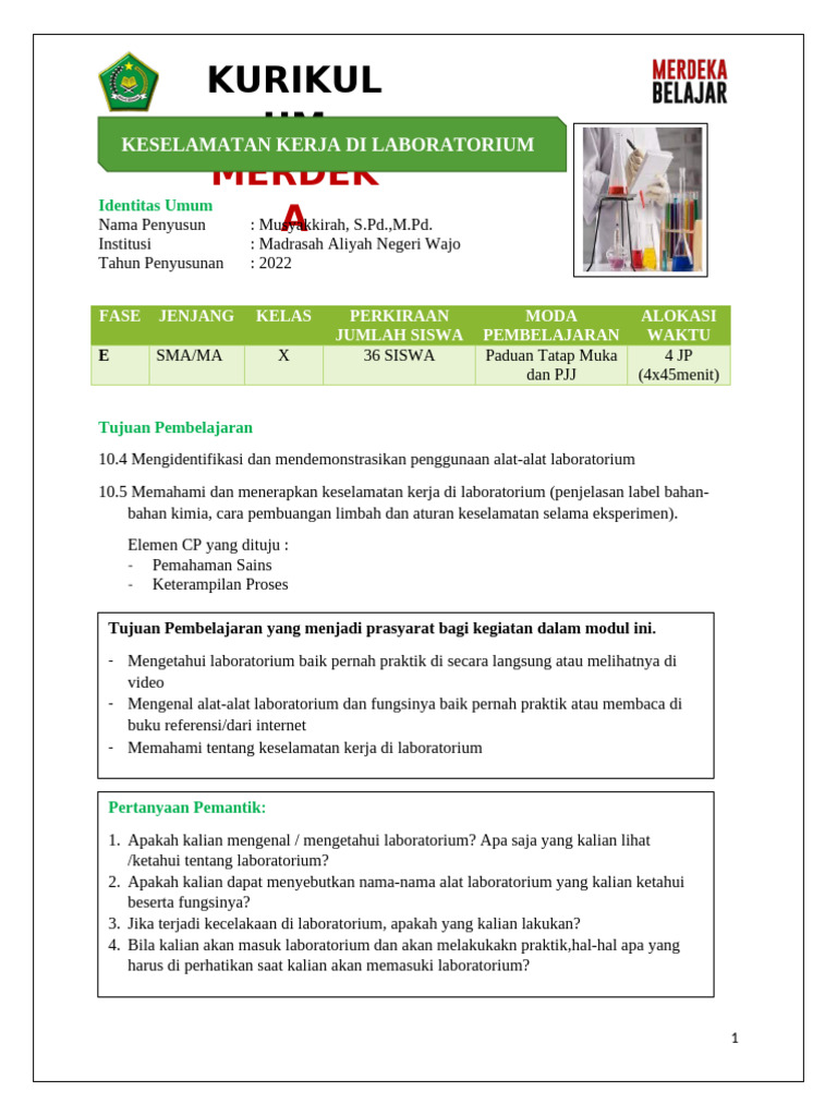 Modul Ajar TP 10.4 - 10.5 FIX | PDF