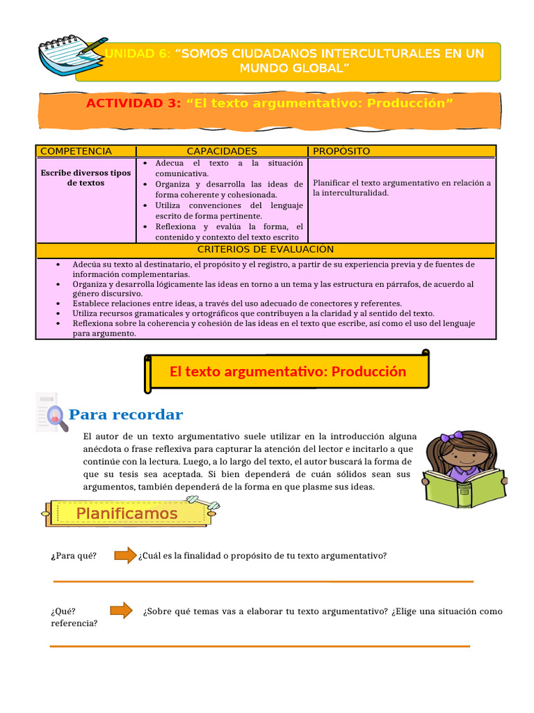2° Act 3-Com-U6 | PDF | Linguistic Typology | Grammar