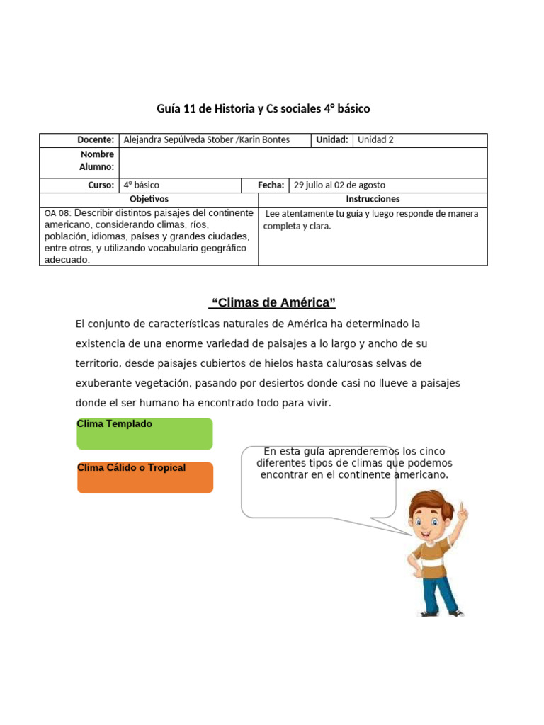 Guía 16 Semana 29 de Julio | PDF