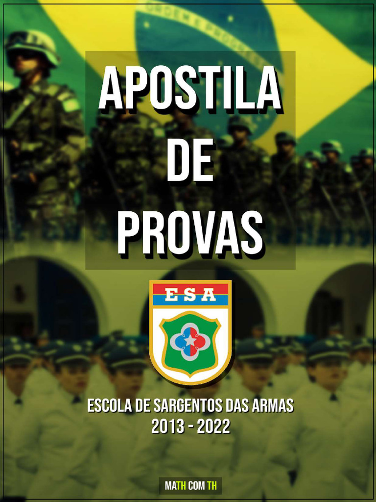 Apostila de Provas - Esa | PDF