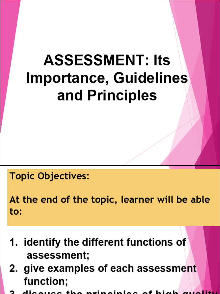 Topic 2-Importance-Guidelines-and-Principles | PDF