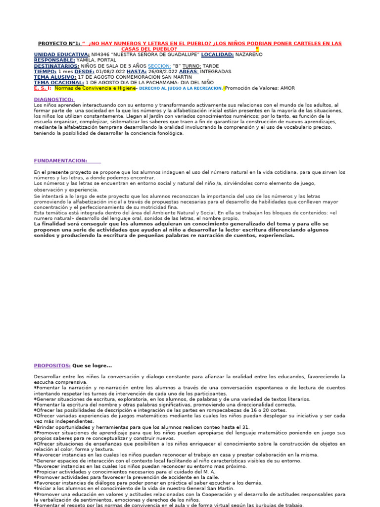 Abp Agosto Yami Mi Pueblo | PDF