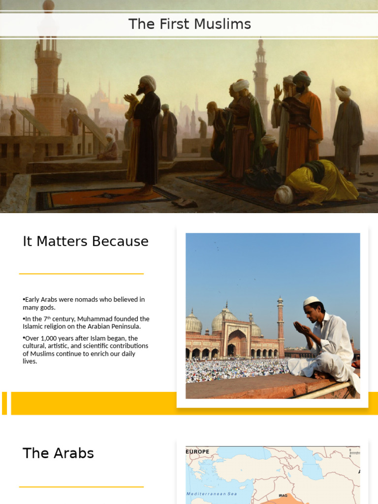 The First Muslims | PDF