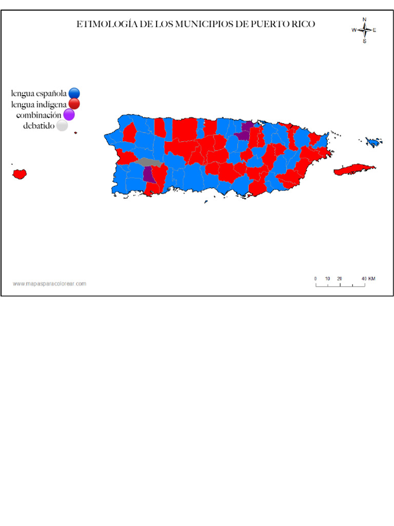 Mapa-Puerto-Rico-Municipios - PNG - Paint | PDF