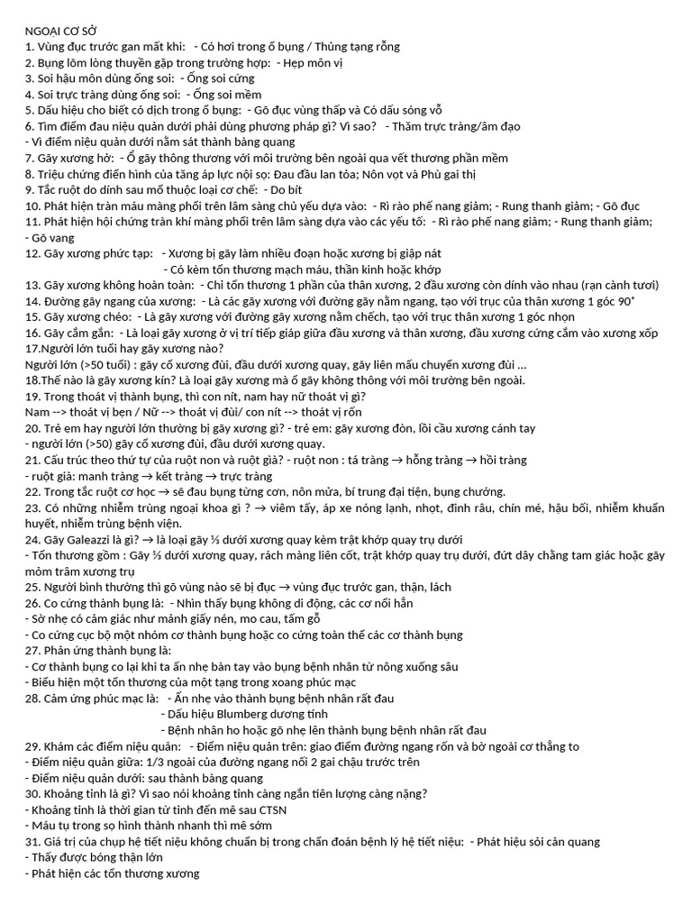 Ngo I Cơ S B N Pho | PDF