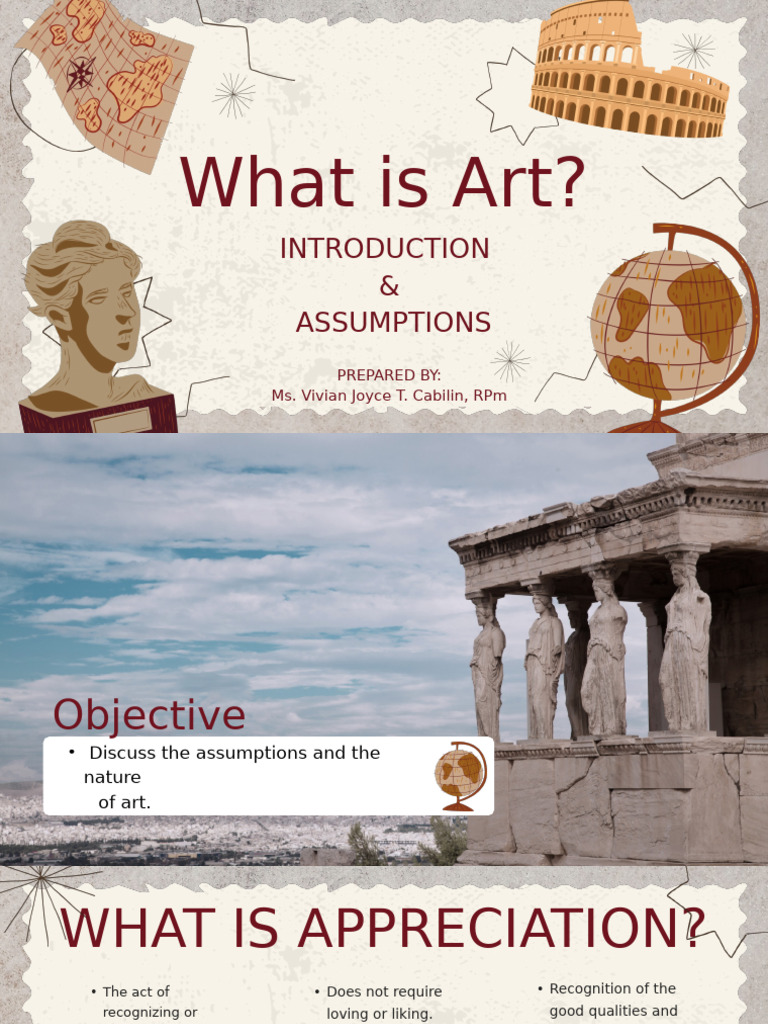 Art Appreciation Intro and Assumptions | PDF