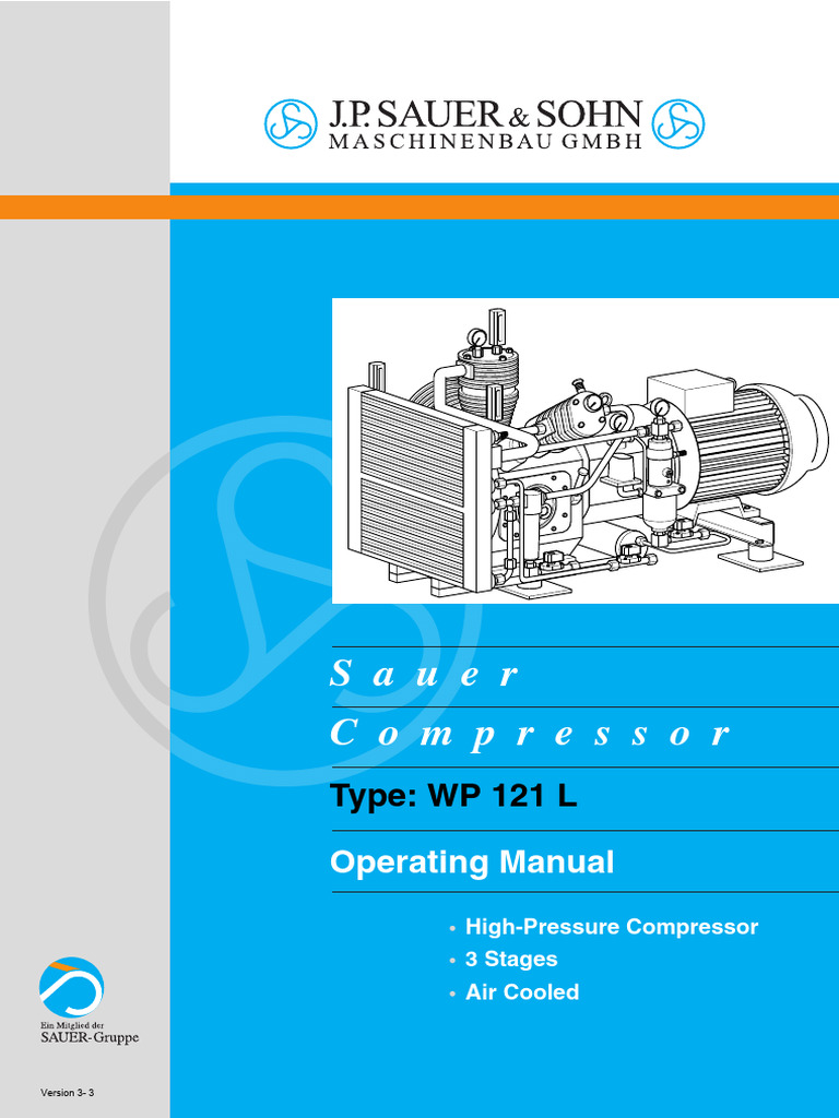 Sauer Compressor WP 121 L - 091744 | PDF