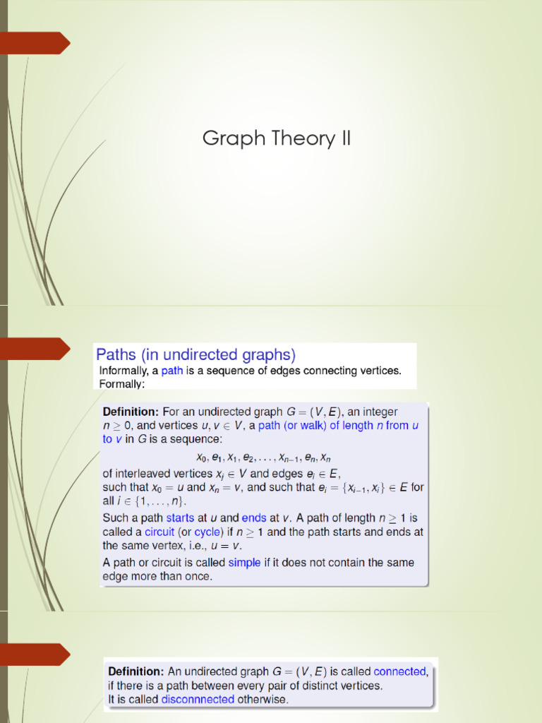 Graph Theory 2 | PDF