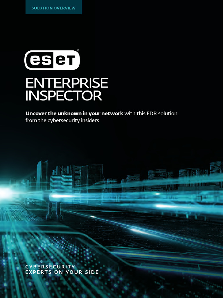 ESET Enterprise Inspector Product Overview | PDF | Security | Computer Security