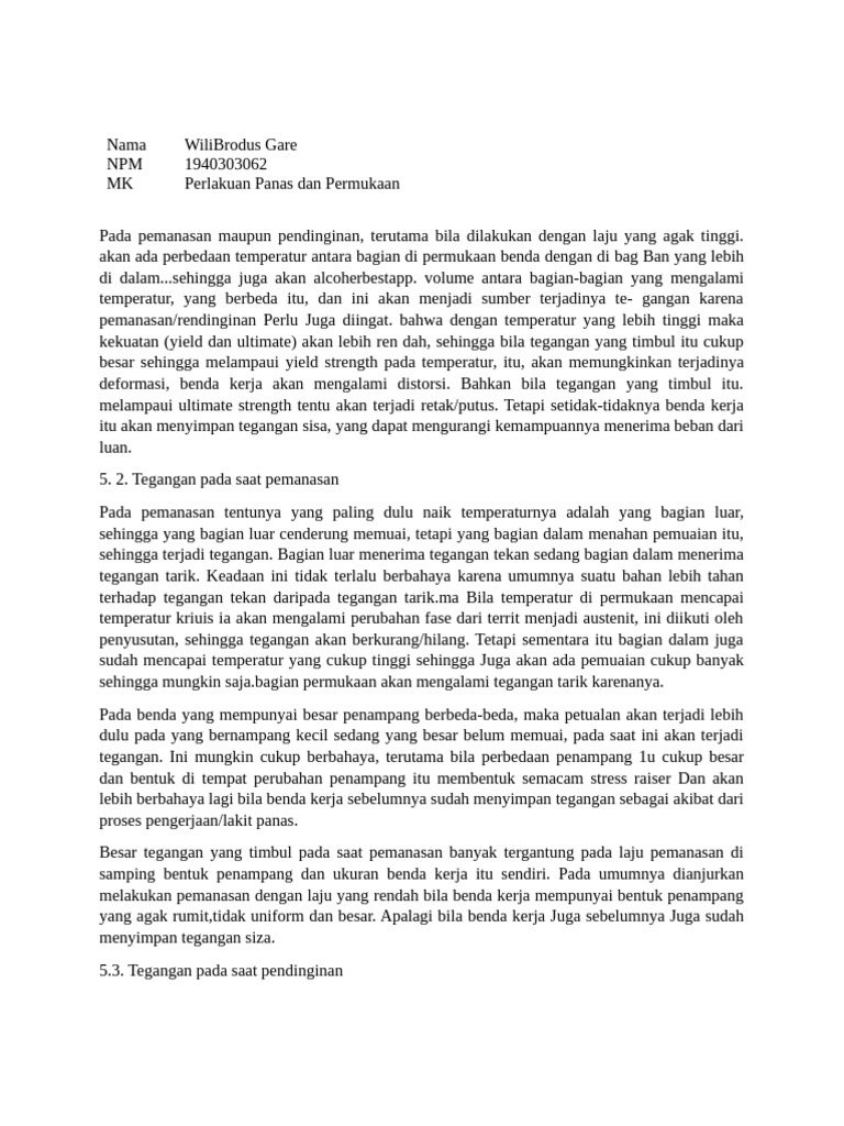 WiliBrodus Gare - 1940303062 - Tugas | PDF