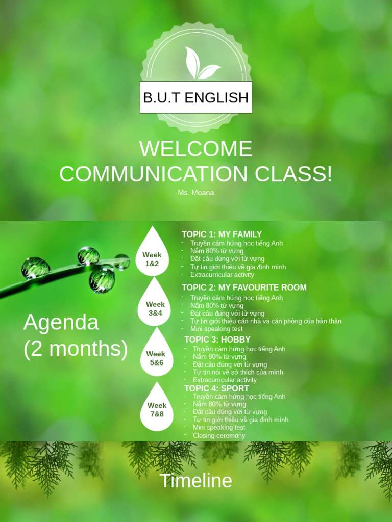 Communication Class | PDF