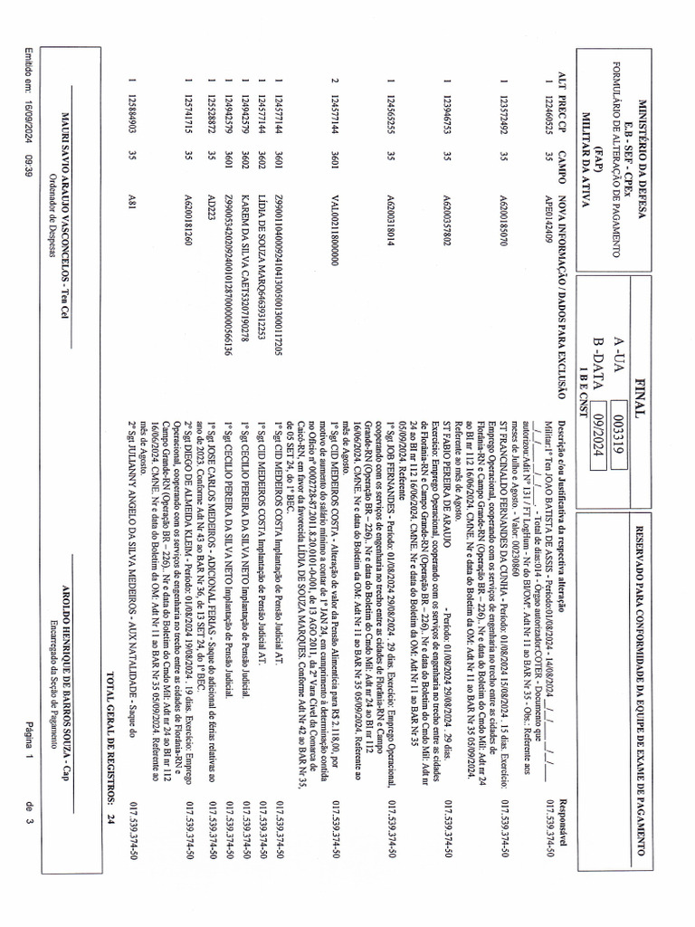 2 Corrida FAP UA | PDF