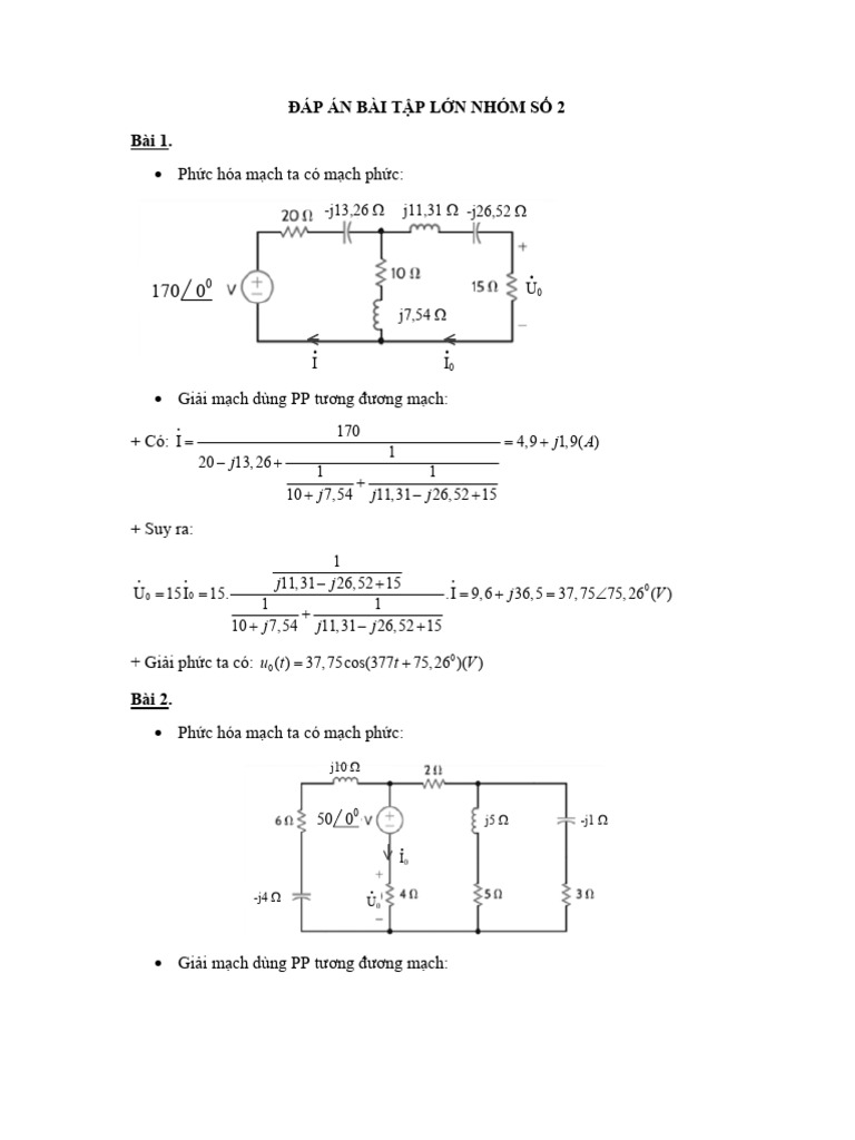 Giai-Tich-Mach - Dap - An - btl-02 - (Cuuduongthancong - Com) | PDF
