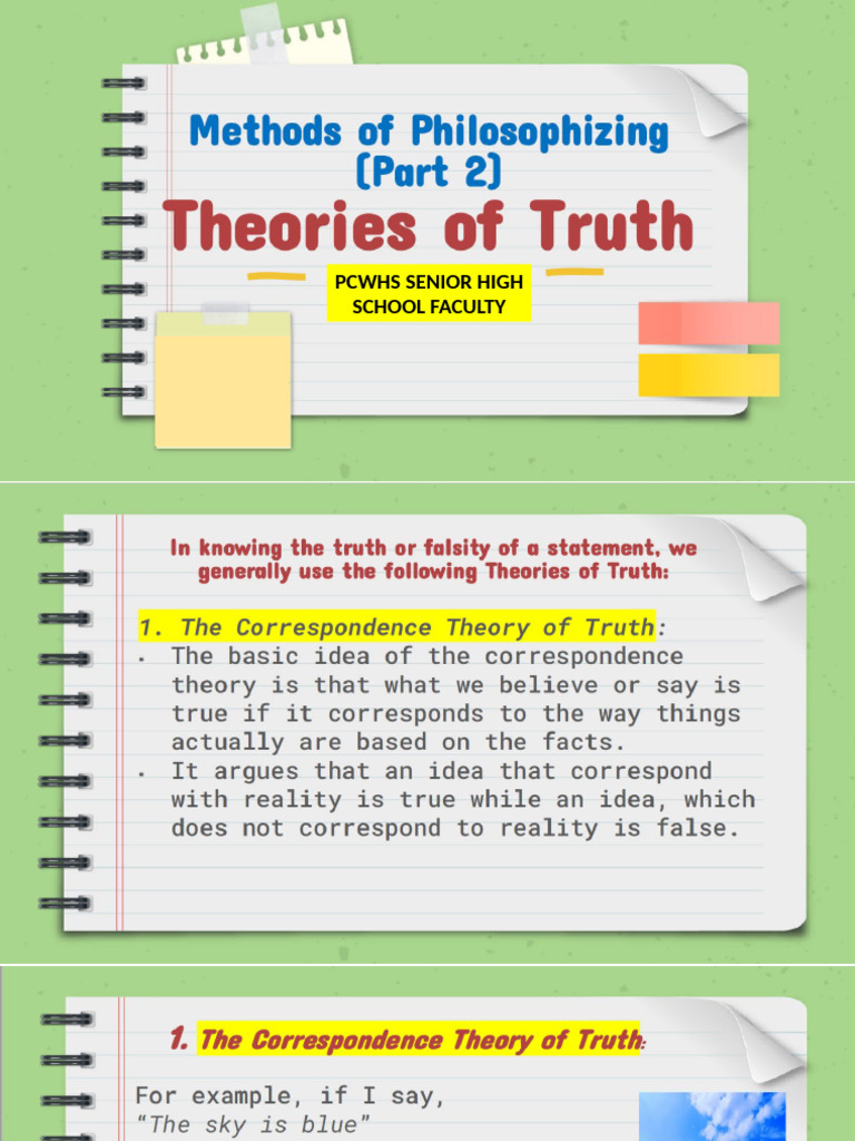 Lesson 4 - METHODS OF PHILOSOPHIZING | PDF