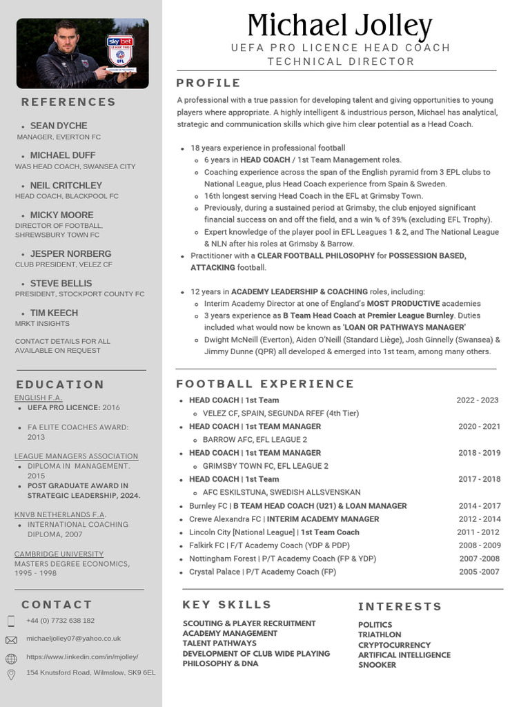 MJ HC CV Feb 2024 2 | PDF