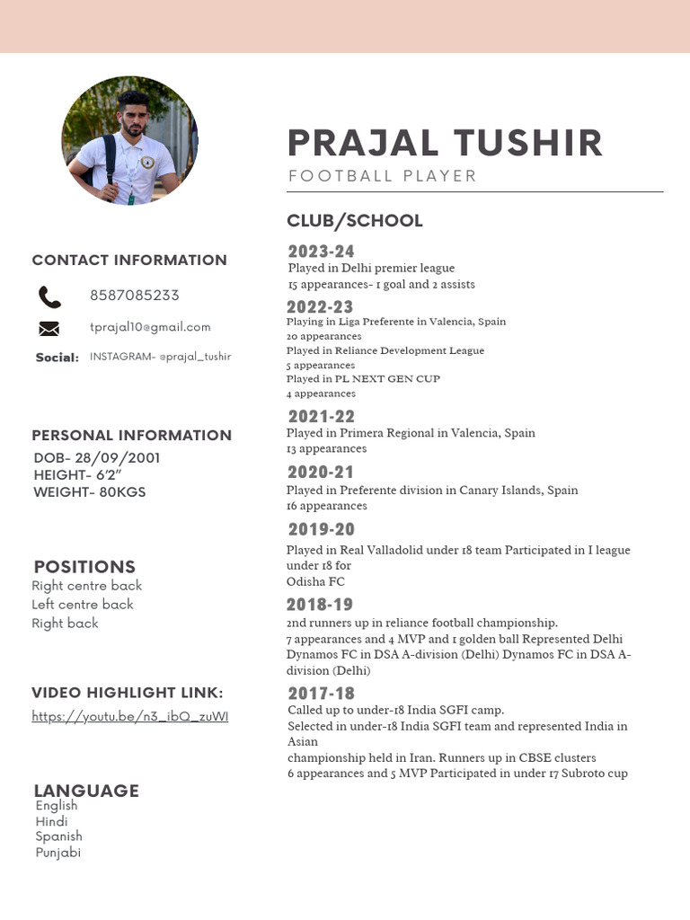 Prajal CV | PDF