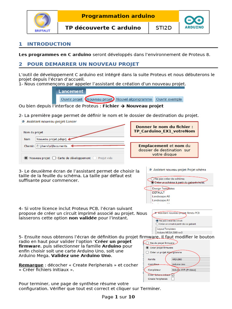 TP Decouverte C Arduinov6 | PDF