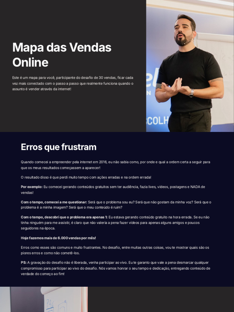 Mapa Das Vendas Online | PDF
