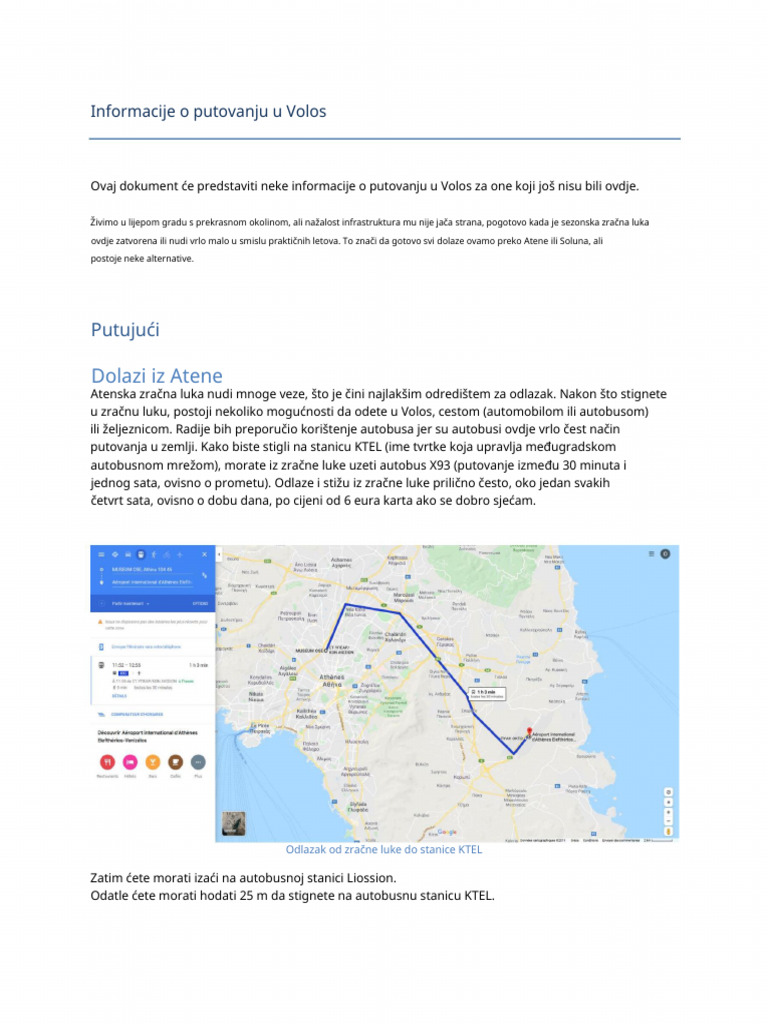 Volos Travel Infov5 | PDF