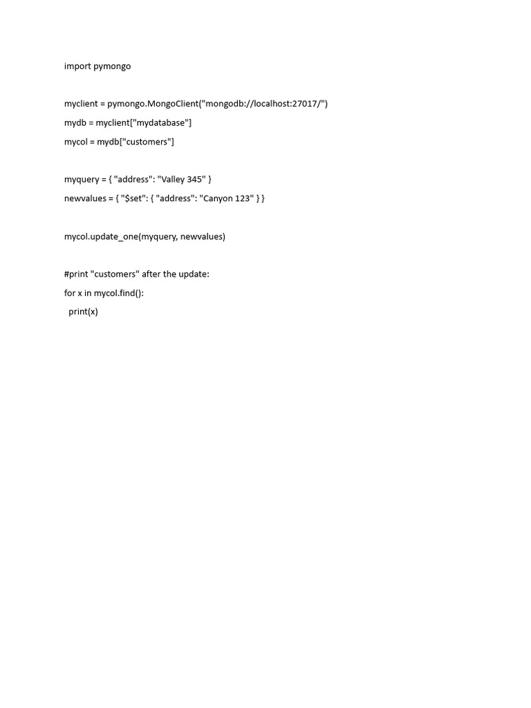 Import Pymongo 2 | PDF