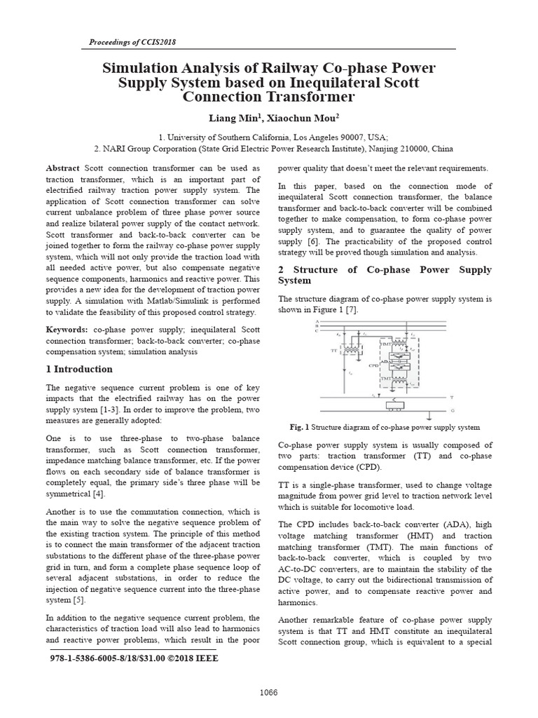 Simulation Analysis of Railway Co-Phase Power Supply System Based On ...