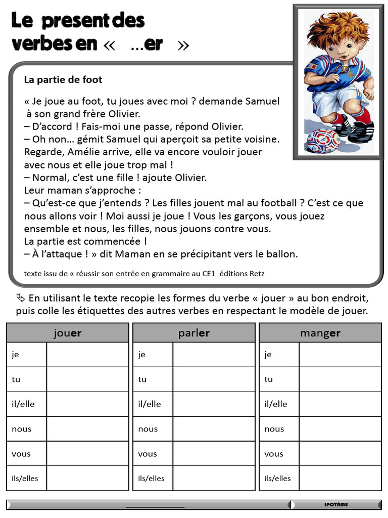 Verbes Er Ipotâme | PDF