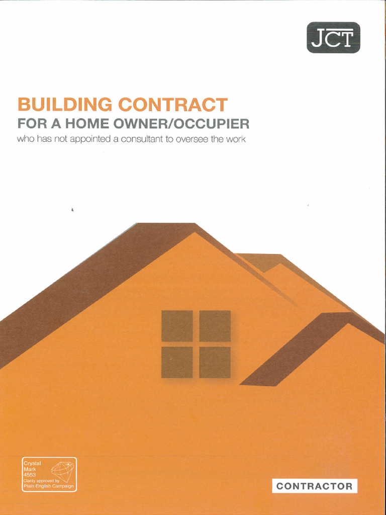 JCT Homeowner Contract | PDF