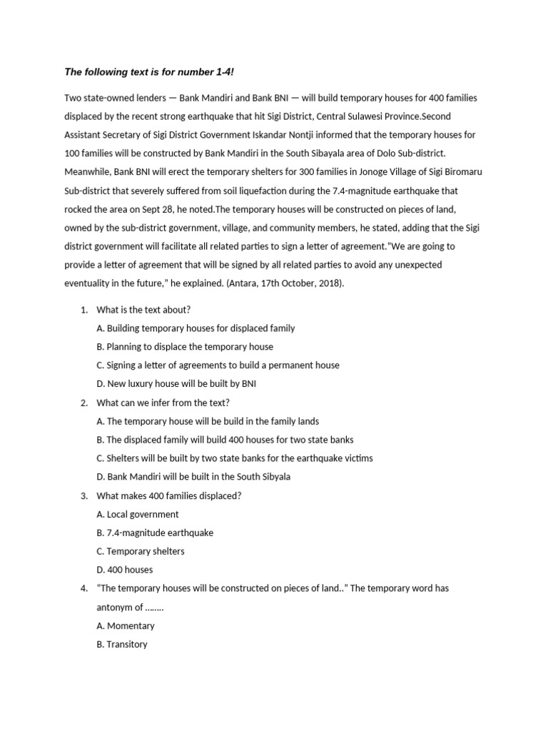 SOAL PTS Kls 9 Ganjil | PDF