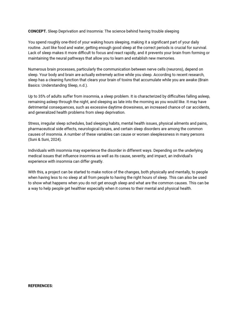 Concept Paper | PDF