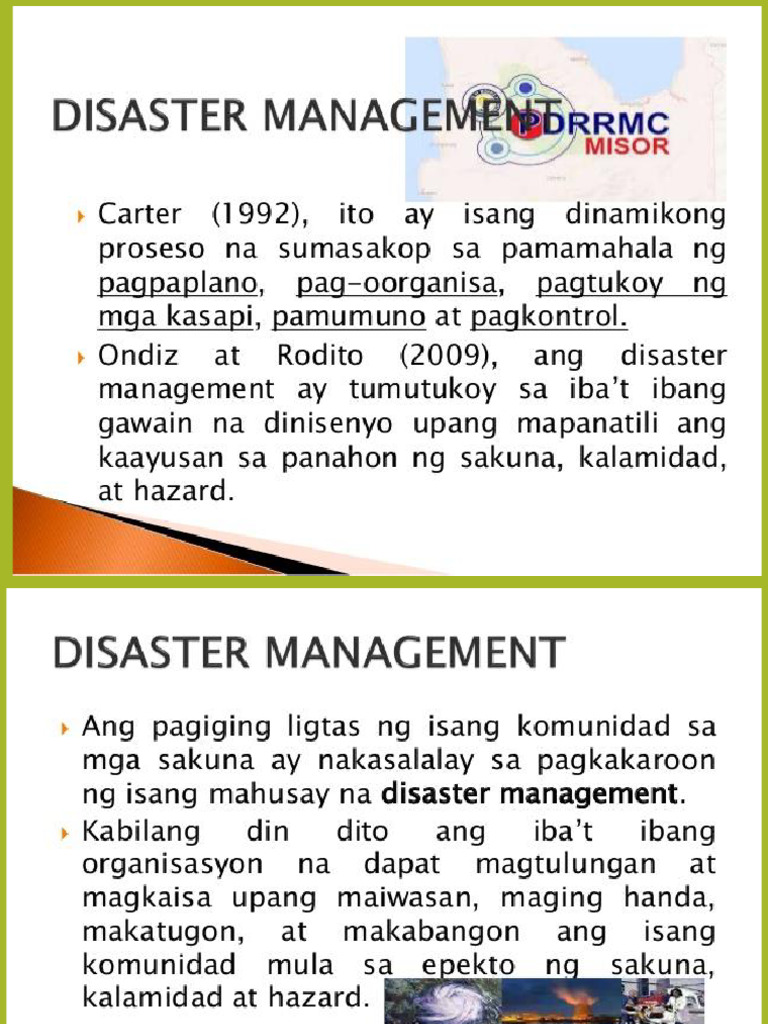 Disaster Management (AP 10 - Quarter 1) | PDF