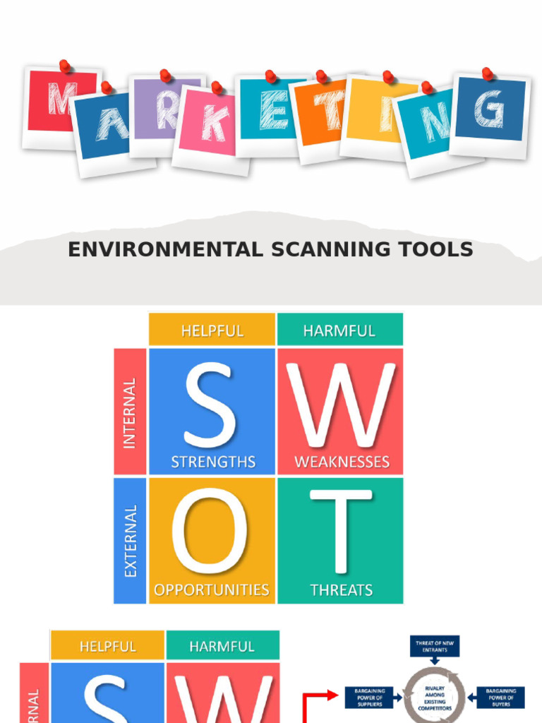 Marketing Environment Scanning Tools | PDF