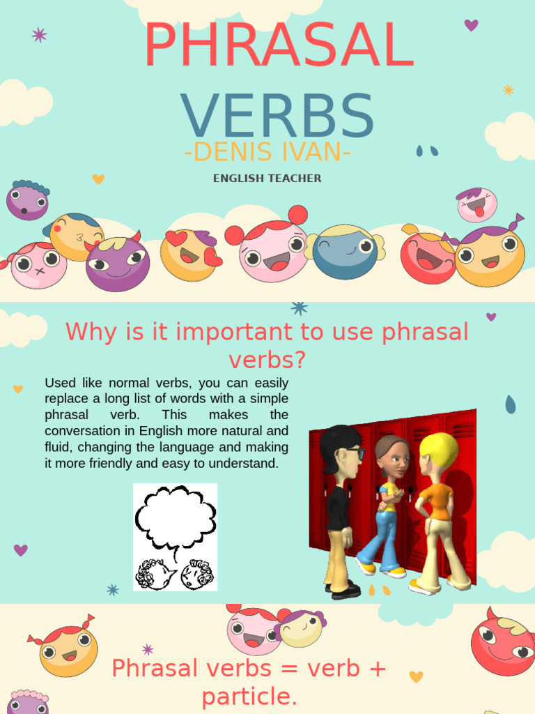 Phrasal Verbs - Class #1 | PDF | Verb | Language Mechanics