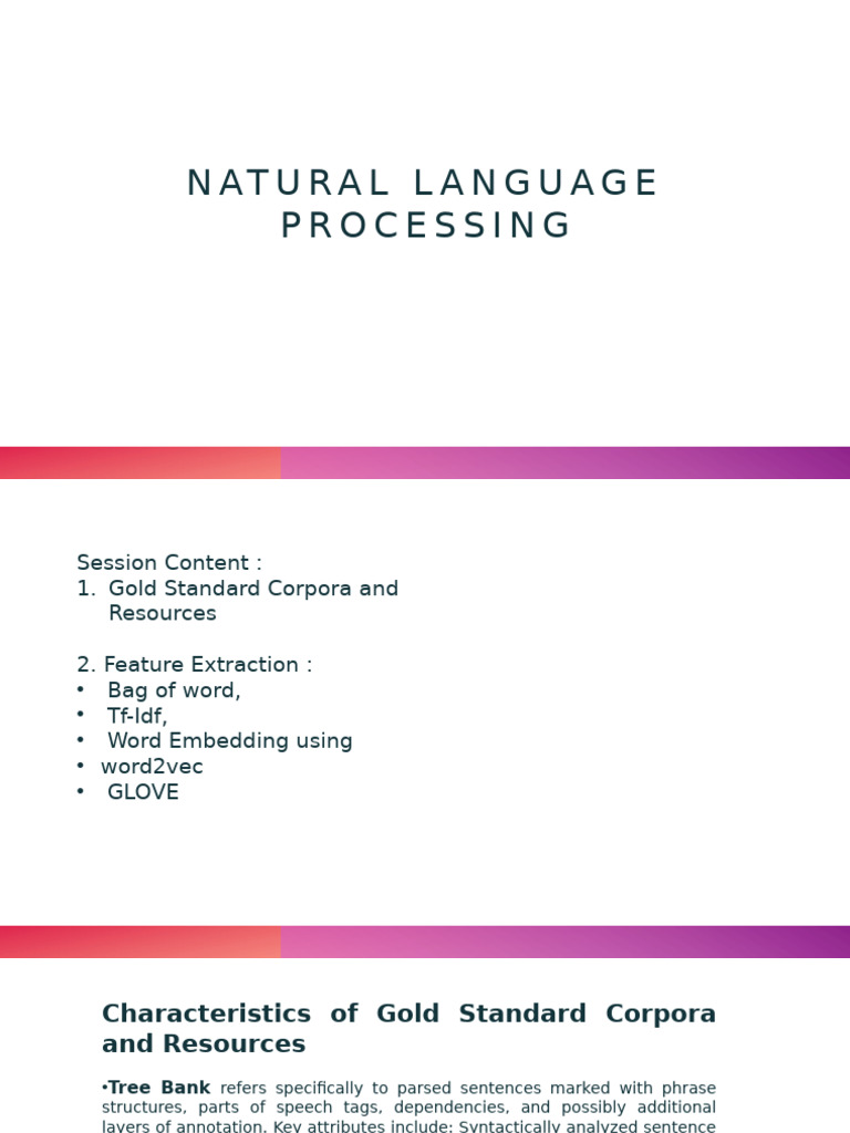 Natural Language Processing (FE) | PDF