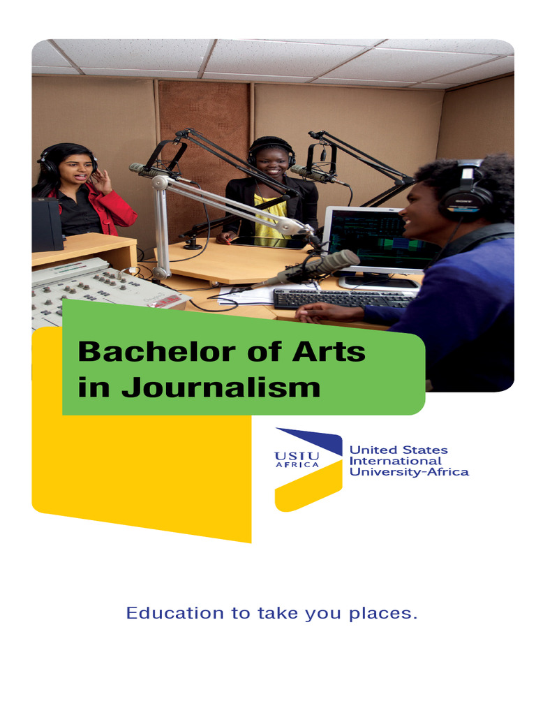 Bachelor of Arts in Journalism | PDF