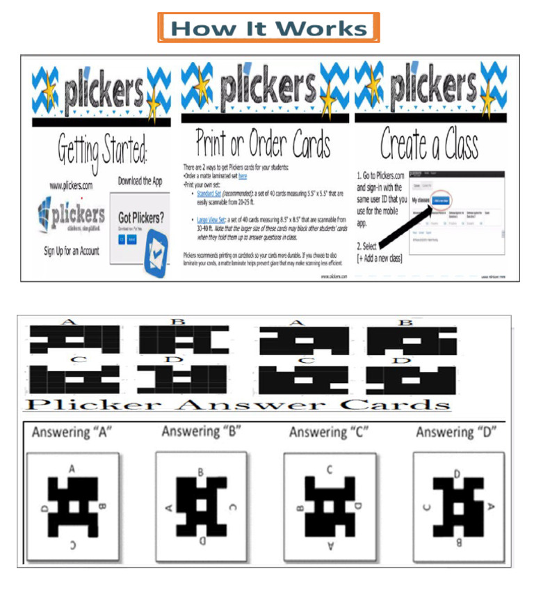 PLickers Cards | PDF