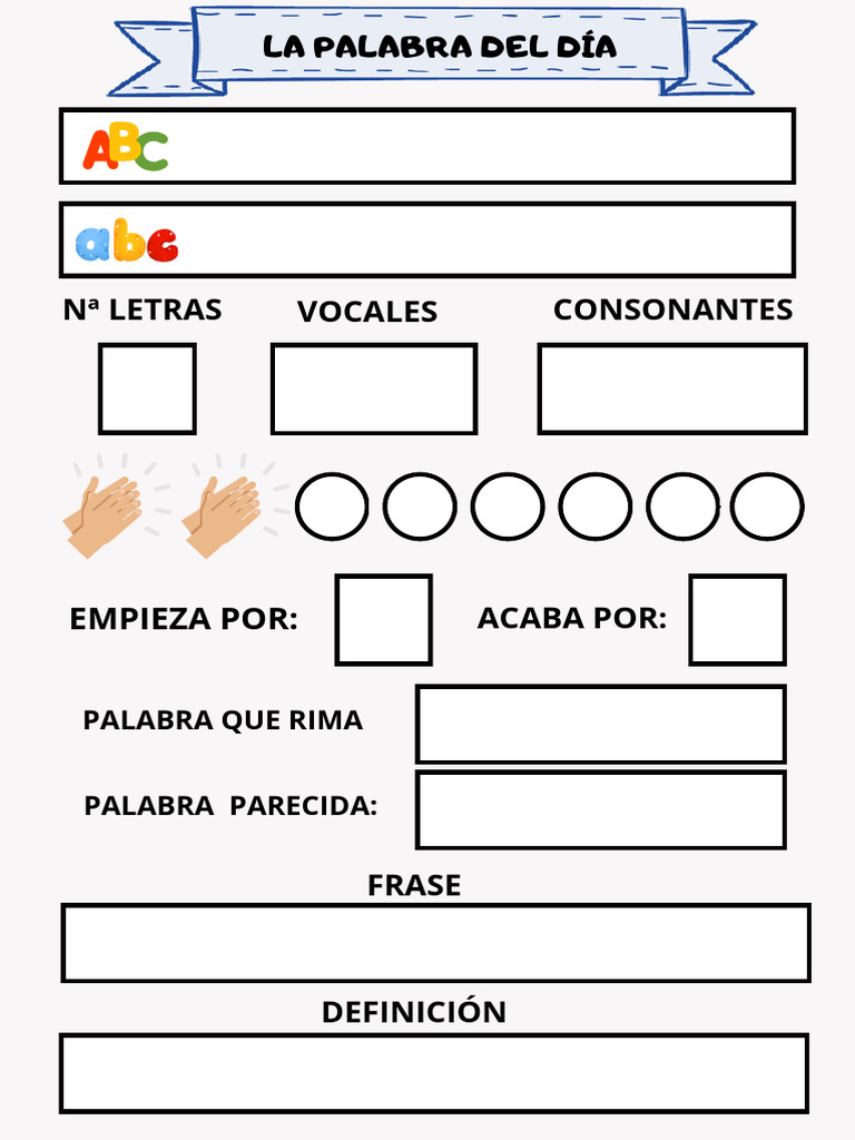 Palabra Del Dia | PDF