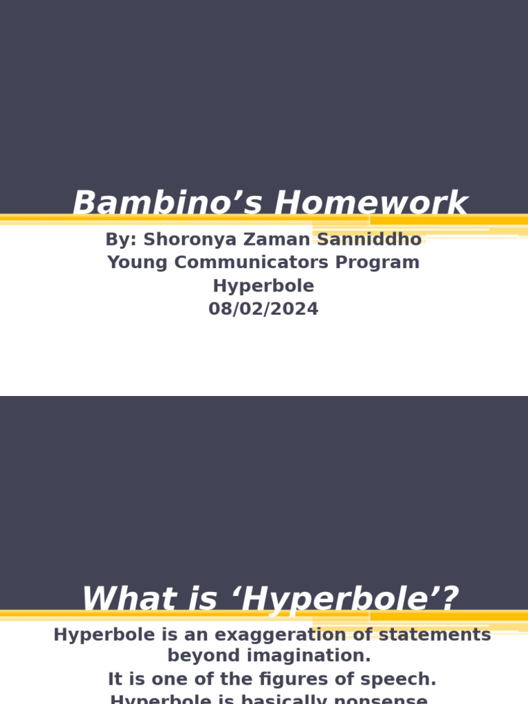 HYPERBOLE | PDF