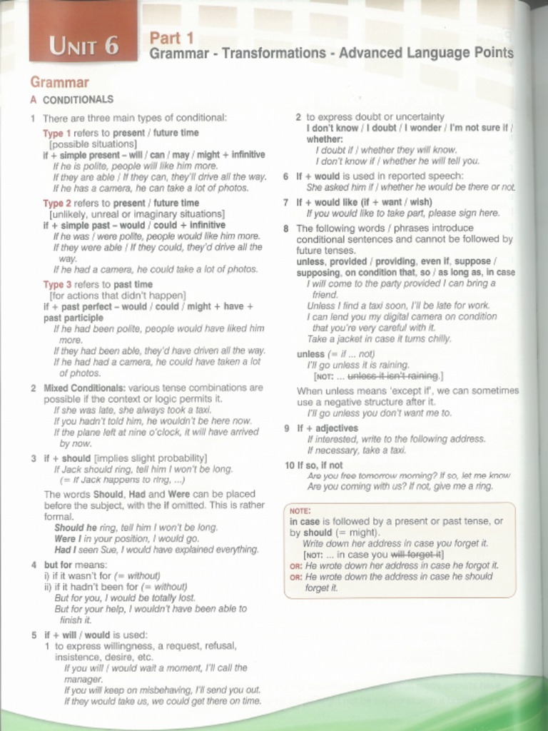 Unit 6 Use of English G | PDF
