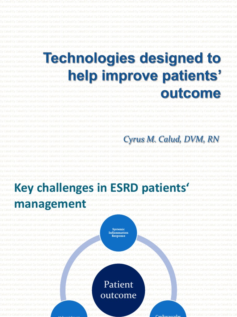 Technologies Designed To Help Improve Patients Outcome | PDF | Dialysis ...