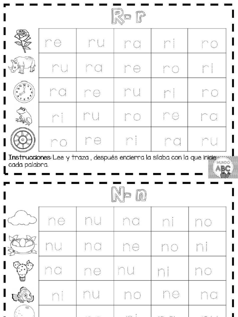 Silabas Parte 2 MEEP | PDF