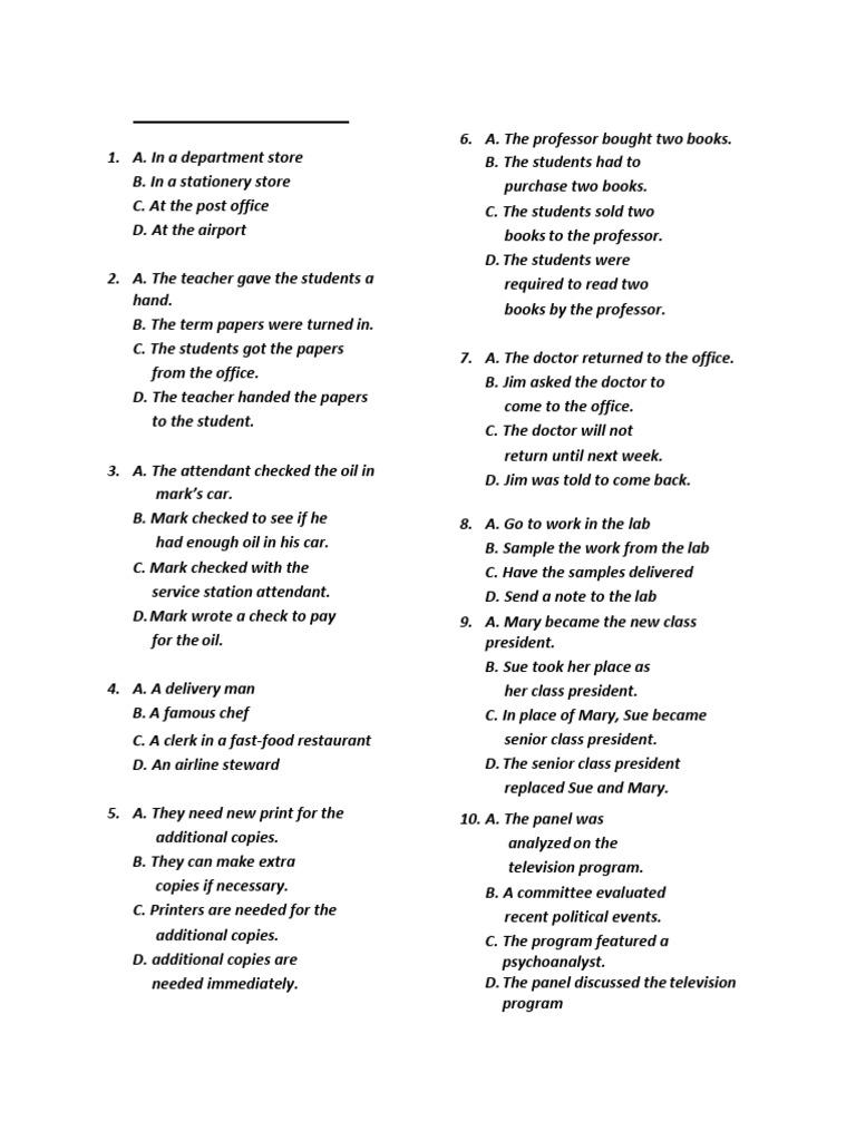 Soal - Toefl Exercise Skill 4 - 6 | PDF