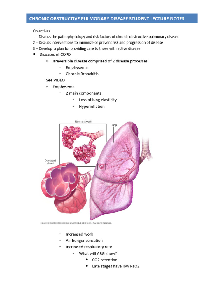 COPD Updated Student | PDF