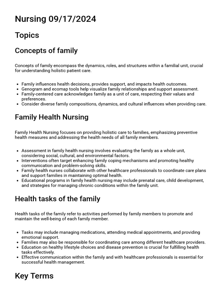 CHN Lecture Studyguide | PDF