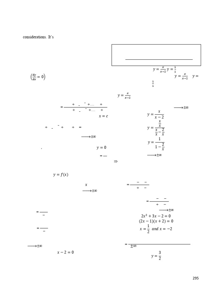 Chapt 12 - Curve Sketching | PDF Chapt 12 - Curve Sketching | PDF
