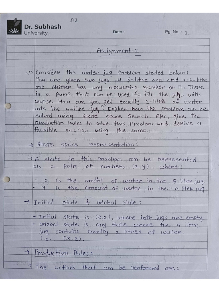 AI Assignment 2 | PDF