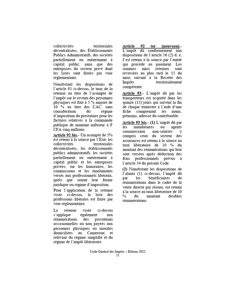 Article 92 Bis 5.5% | PDF