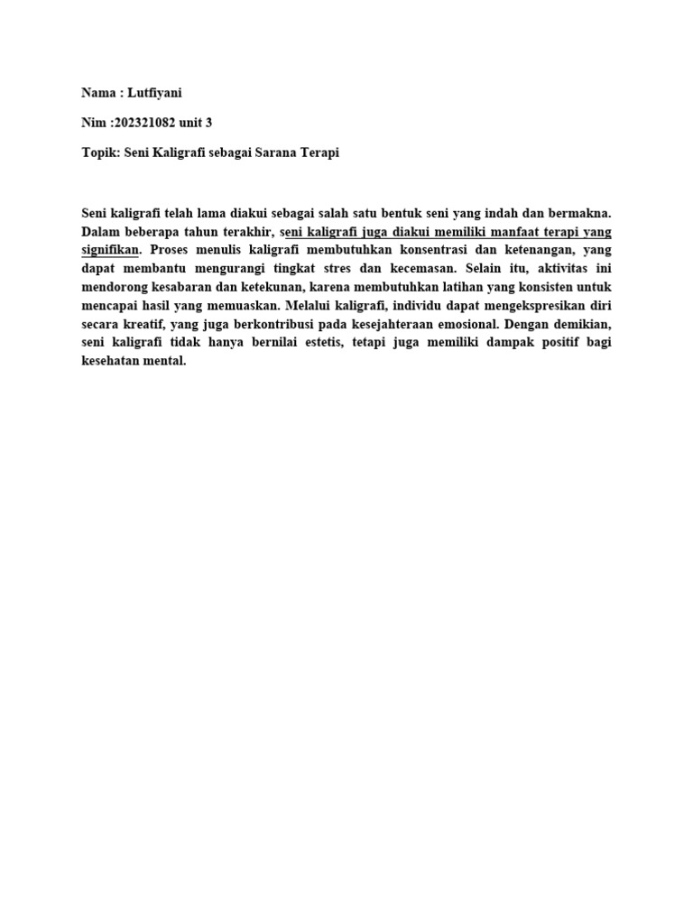 Lutfiyani Tgs B.ind | PDF