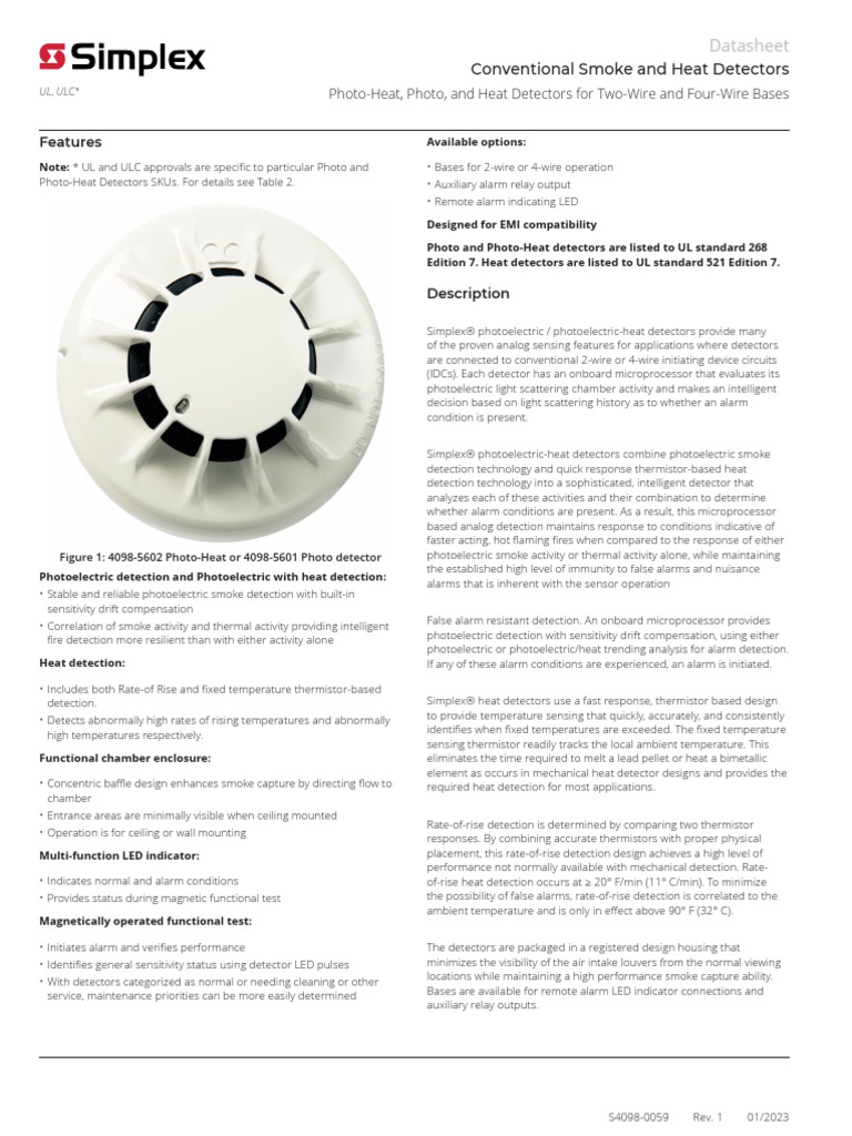 Conventional Detector | PDF